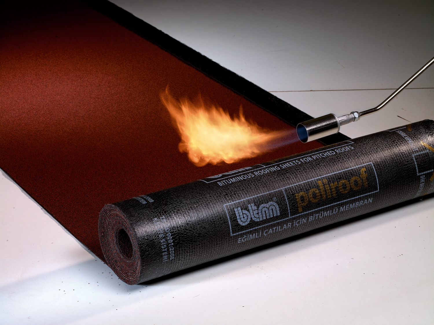 BTM - Poliroof 450 Kırmızı